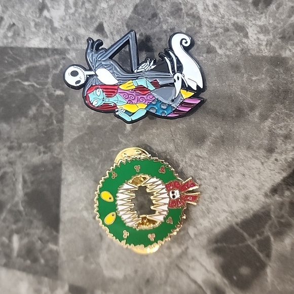 Jewelry | The Nightmare Before Christmas Jack Sally Man Eating Wreath ...